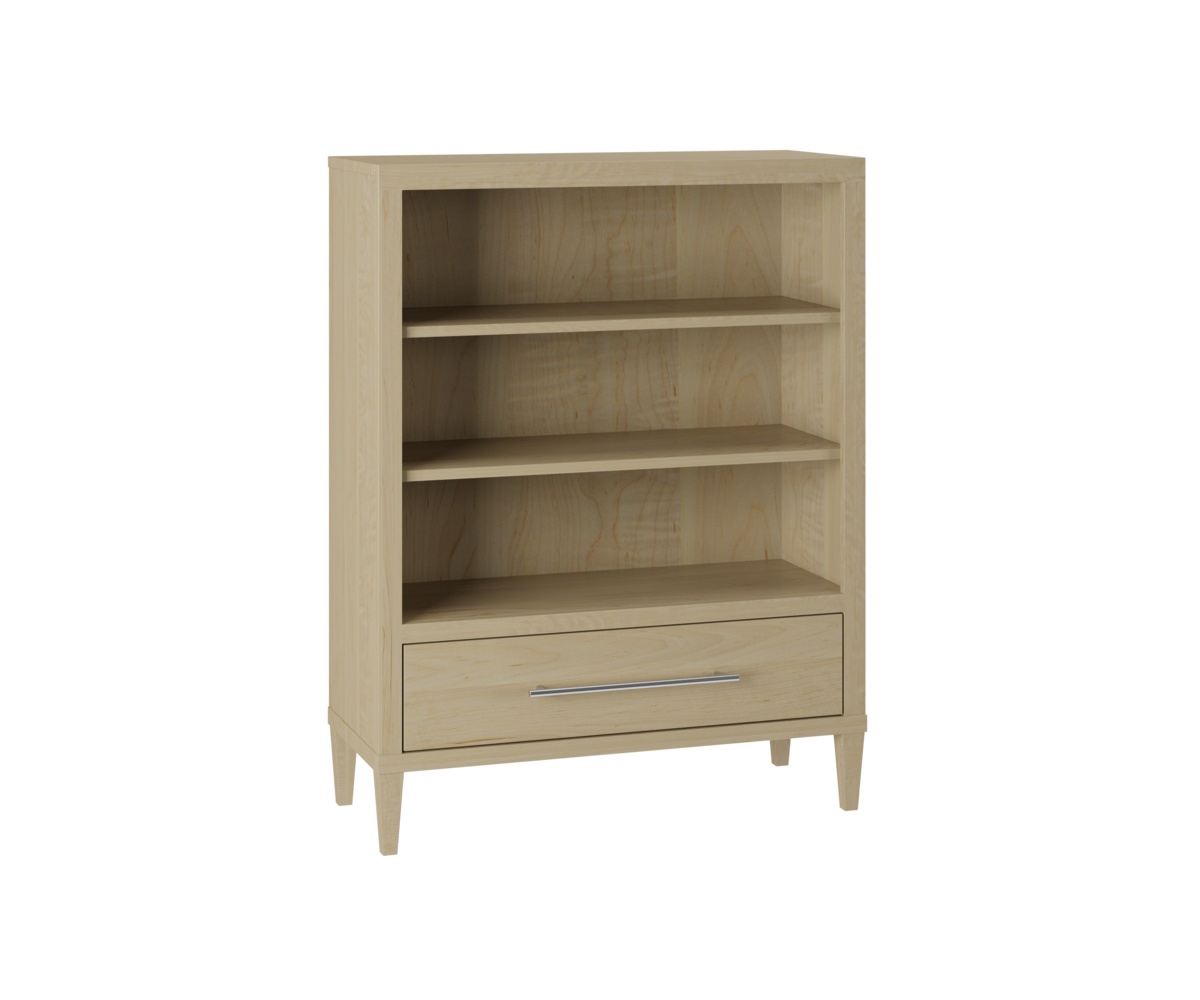 Haven Bookcase | Amish Oak & Cherry | Hickory, NC