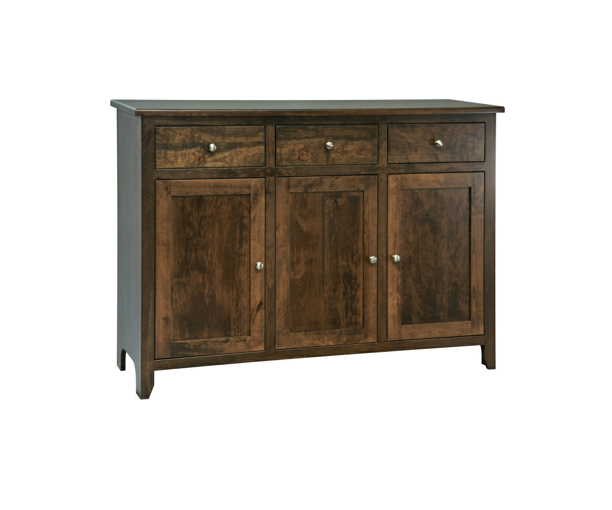 Classic Shaker Sideboard | Amish Oak & Cherry | Hickory, NC