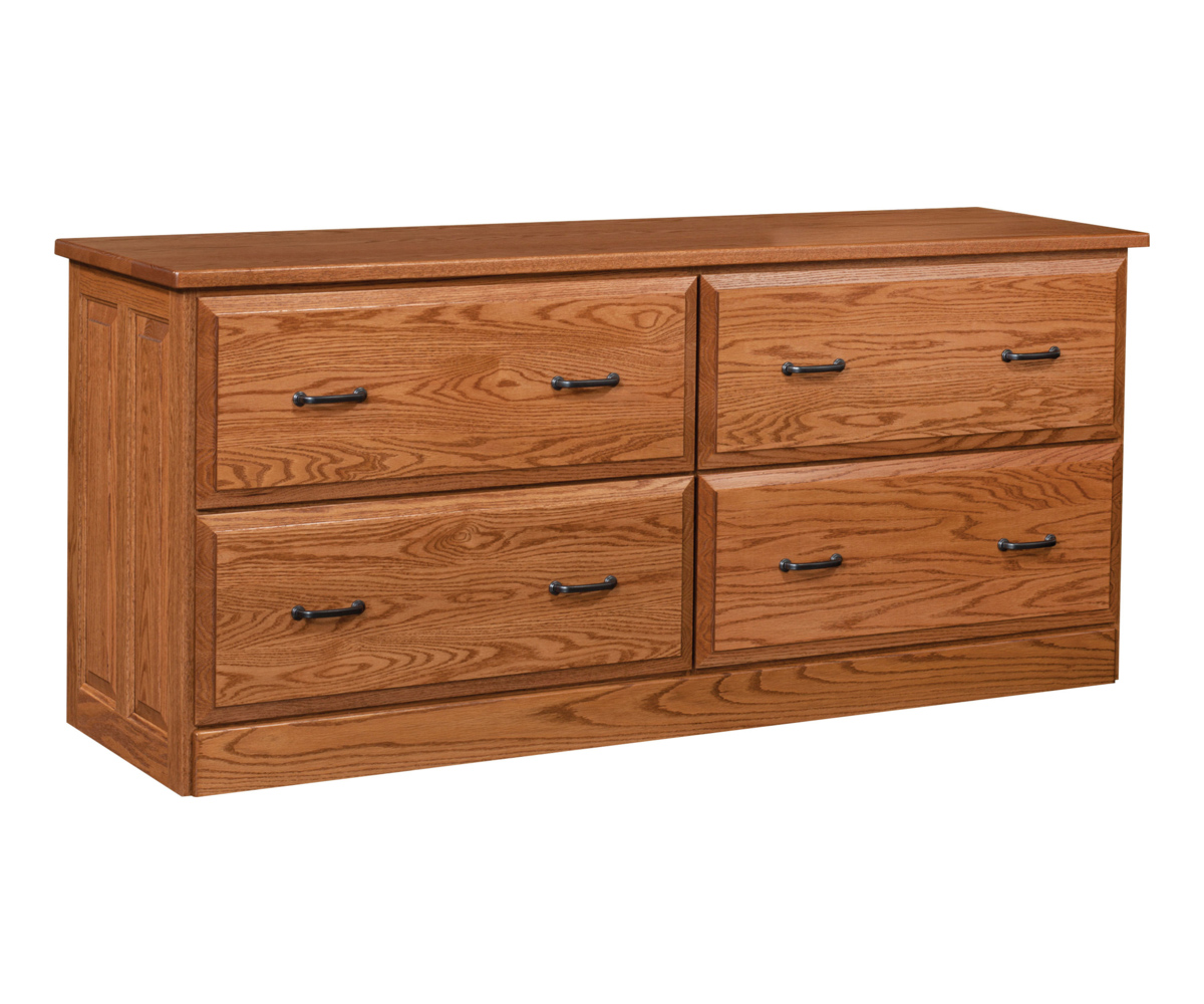 Double Lateral File | Amish Oak & Cherry | Hickory, NC