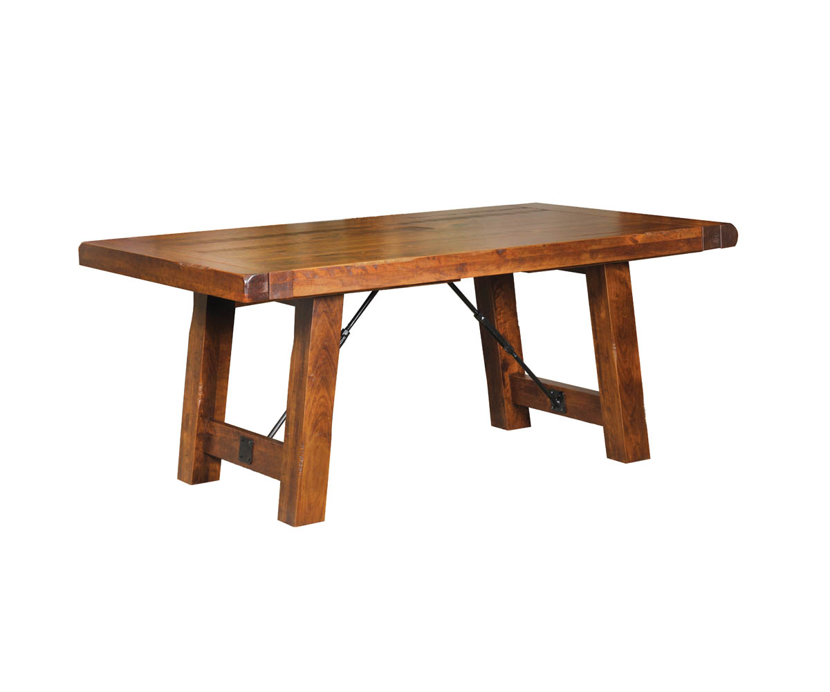 Sadler Mission Table | Amish Oak & Cherry | Hickory, NC