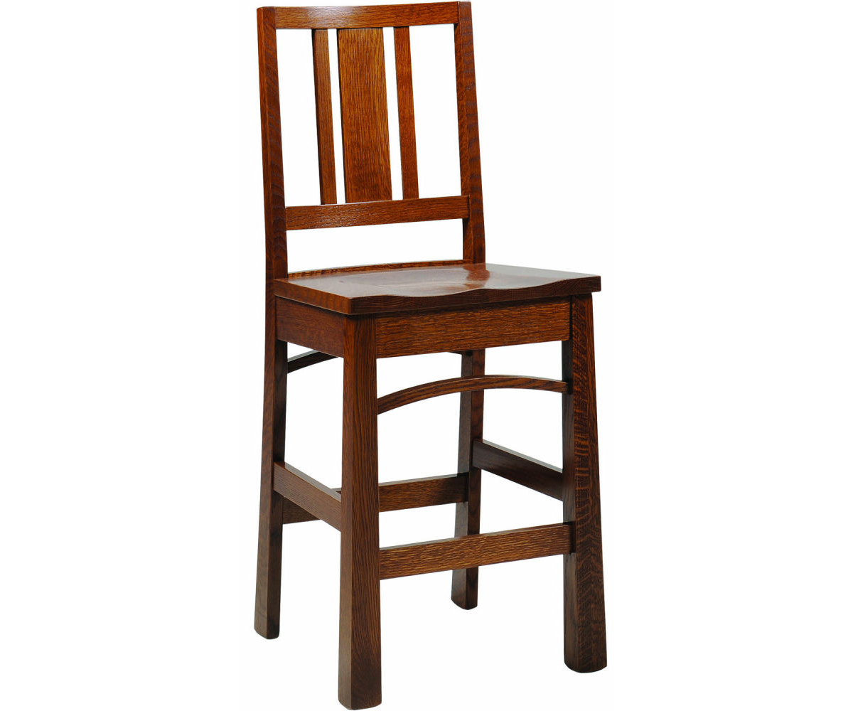 Blakely Mission Chair | Amish Oak & Cherry | Hickory, NC