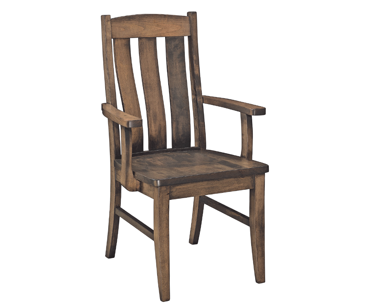 Morgan Chair | Amish Oak & Cherry | Hickory, NC