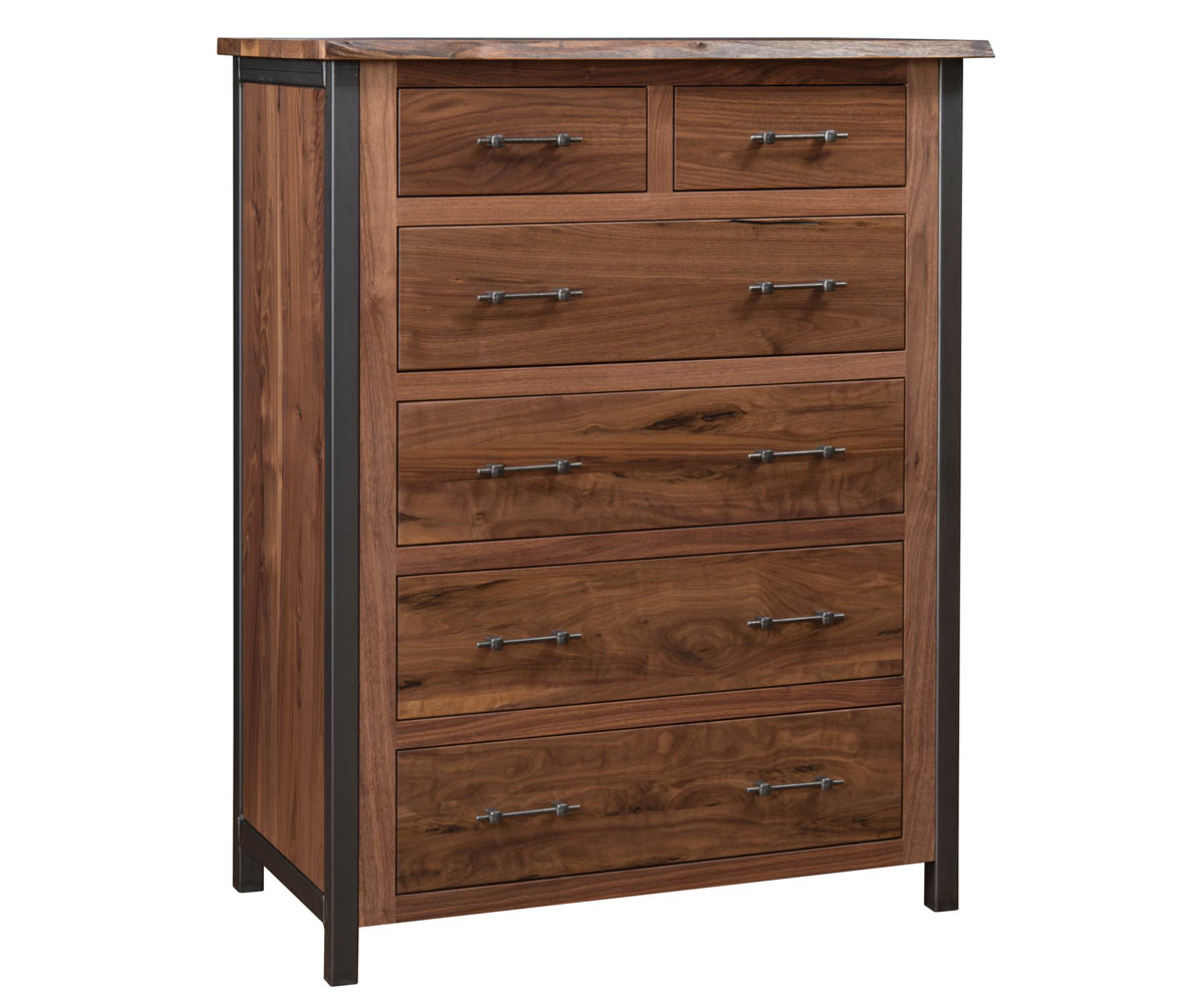 Structura Live Edge Bureau | Amish Oak & Cherry | Hickory, NC