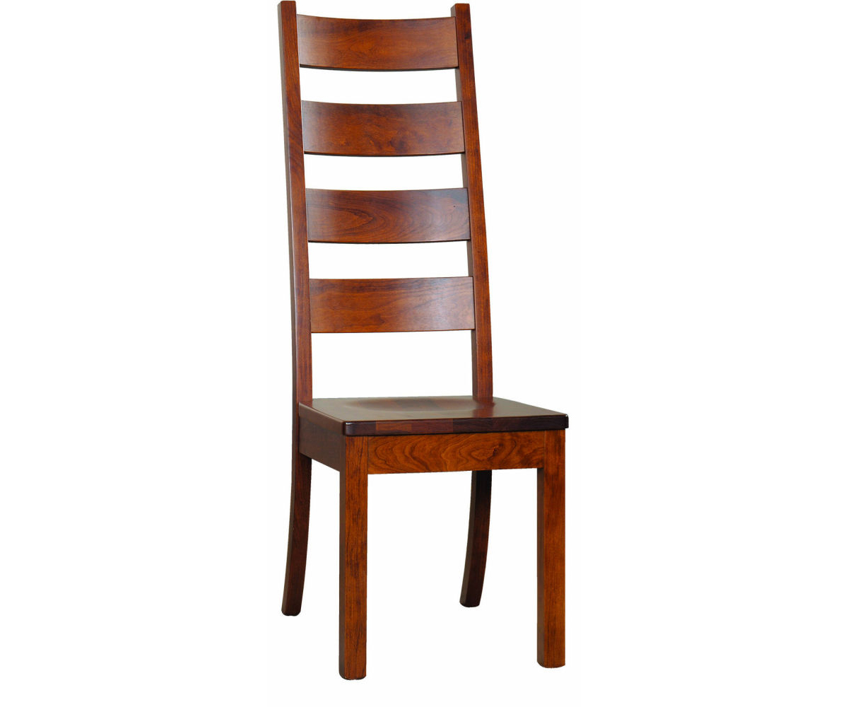 Sadler Mission Chair | Amish Oak & Cherry | Hickory, NC