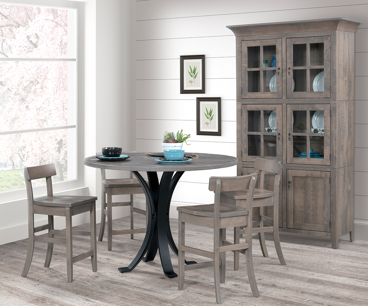 Lakeside Table | Amish Oak & Cherry | Hickory, NC