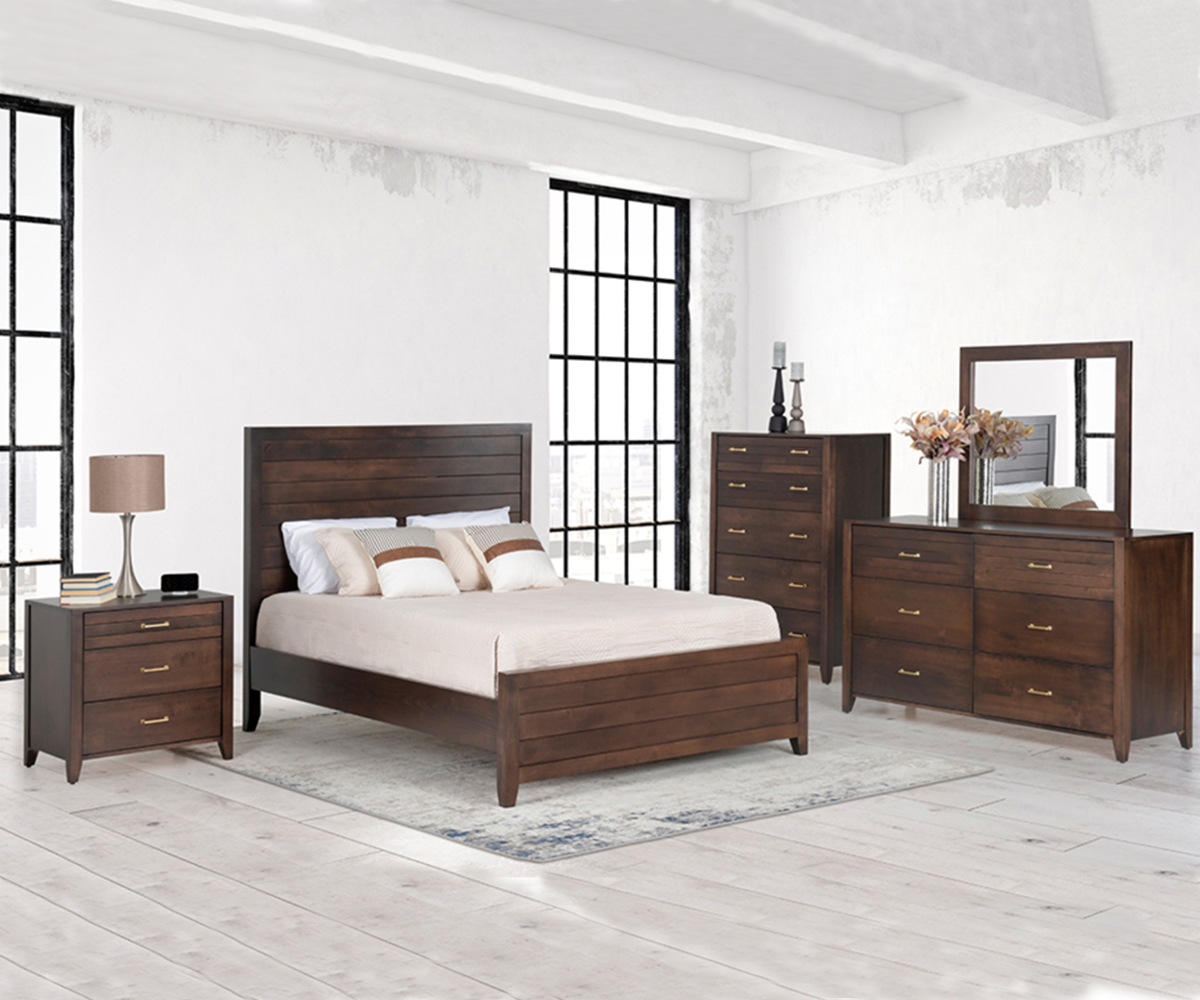 Leppke 6 Drawer Dresser | Amish Oak & Cherry | Hickory, NC