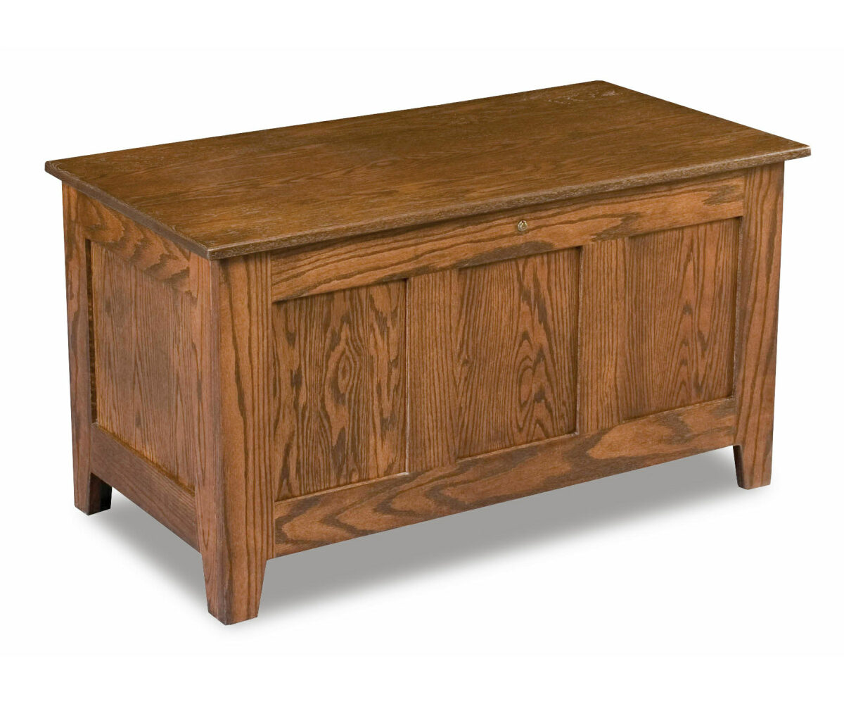 Classic Mission Cedar Chest | Amish Oak & Cherry | Hickory, NC