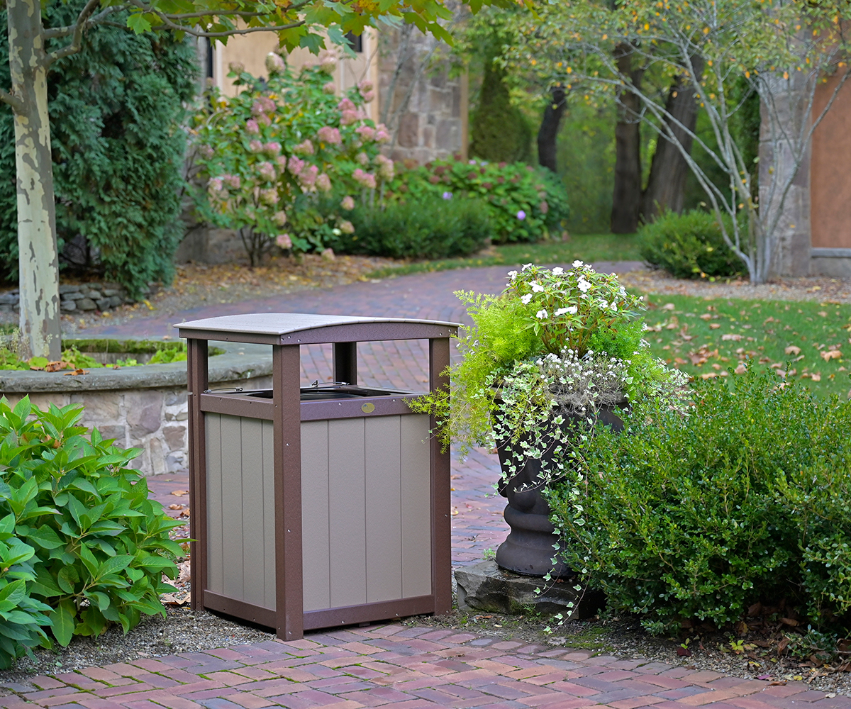Trash Can | Amish Oak & Cherry | Hickory, NC