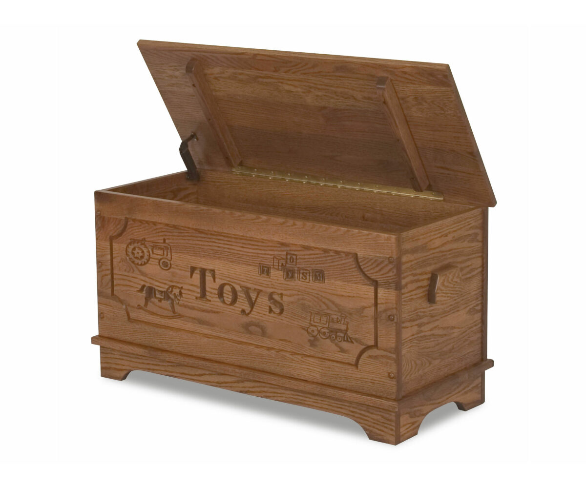 Toy Box | Amish Oak & Cherry | Hickory, NC